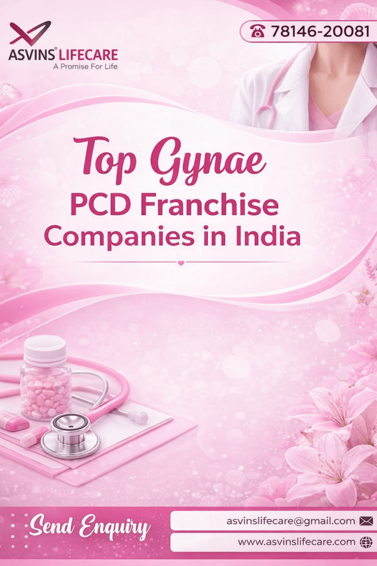 Top 10 Gynae PCD Franchise Companies in India - Asvins Lifecare